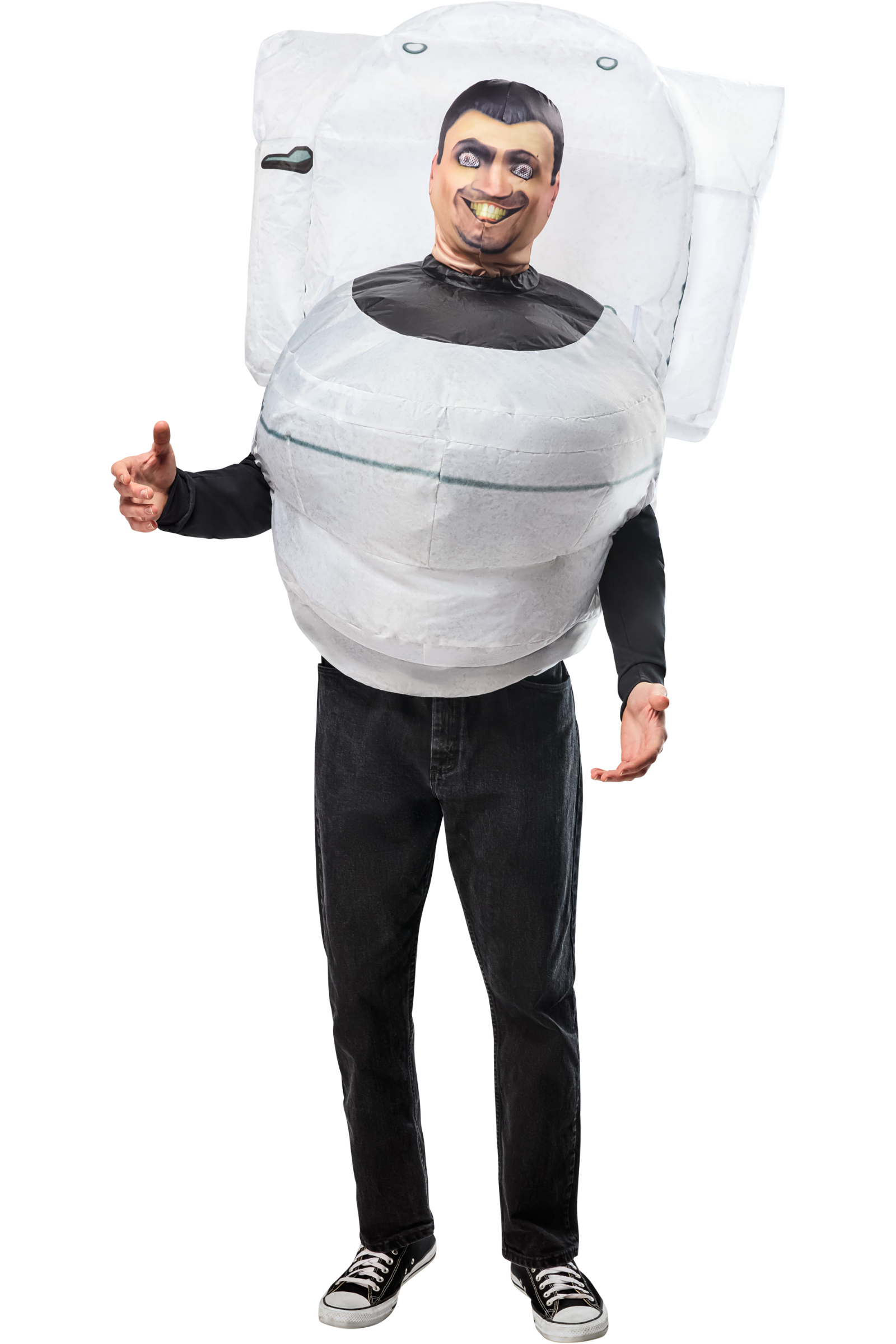 Skibidi Toilet Adult Inflatable Costume – Rubies II LLC.